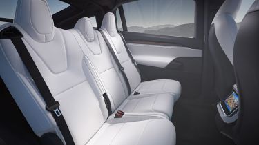 Tesla Model X review boot space seating practicality DrivingElectric